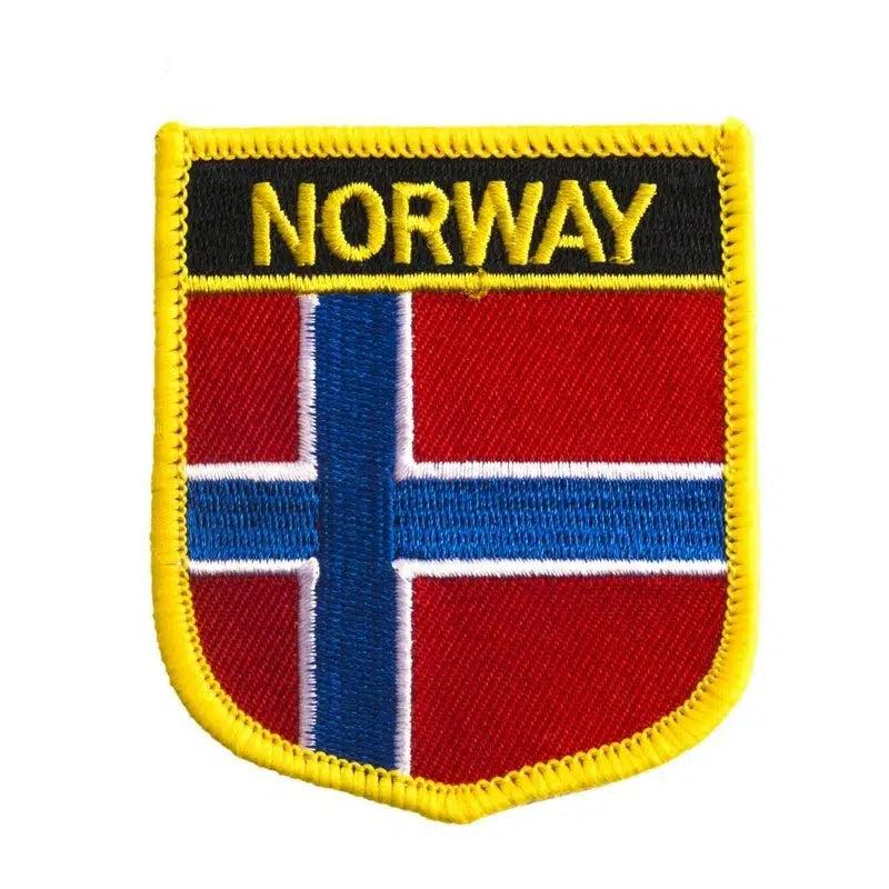 Norway Flag Patch - Sew On/Iron On Patch - Flag Nation
