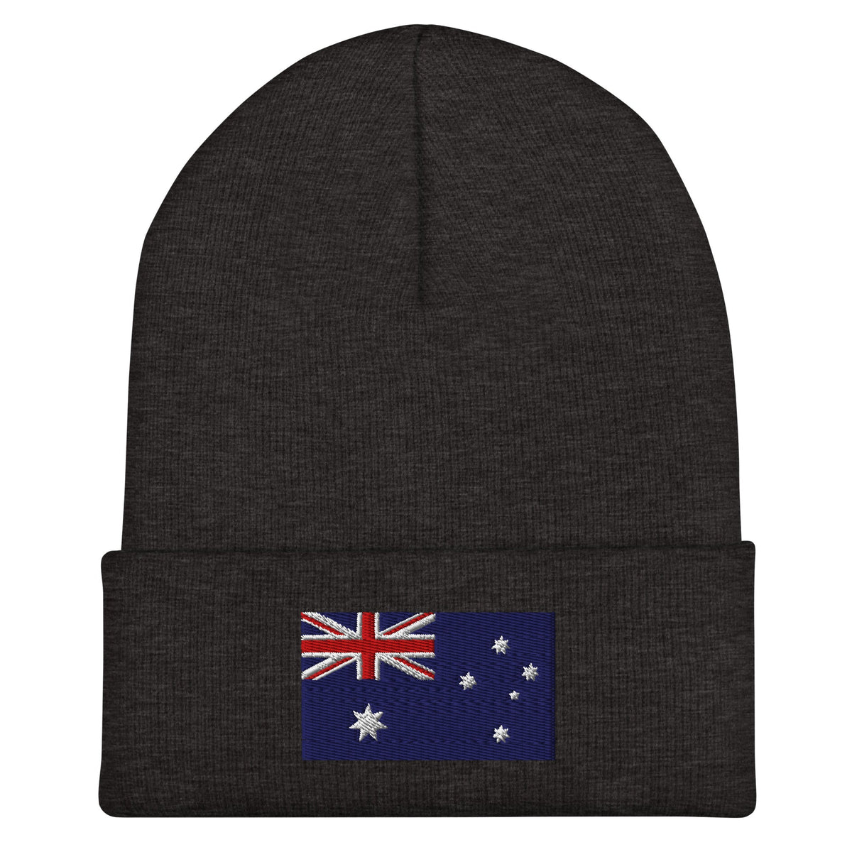 Australia Flag Beanie - Embroidered Winter Hat - Flag Nation