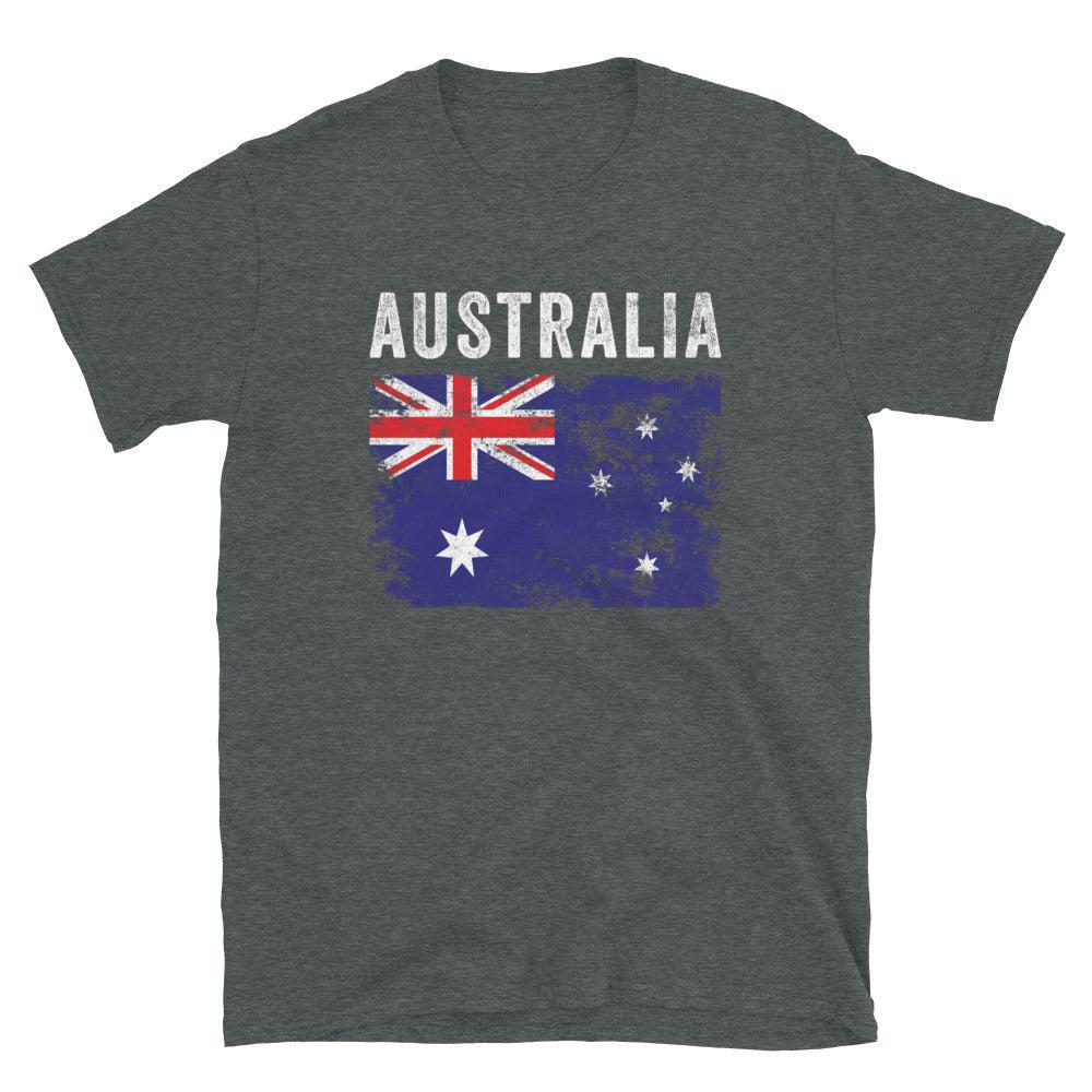 Australia Flag Vintage - Australian Flag T-Shirt - Flag Nation