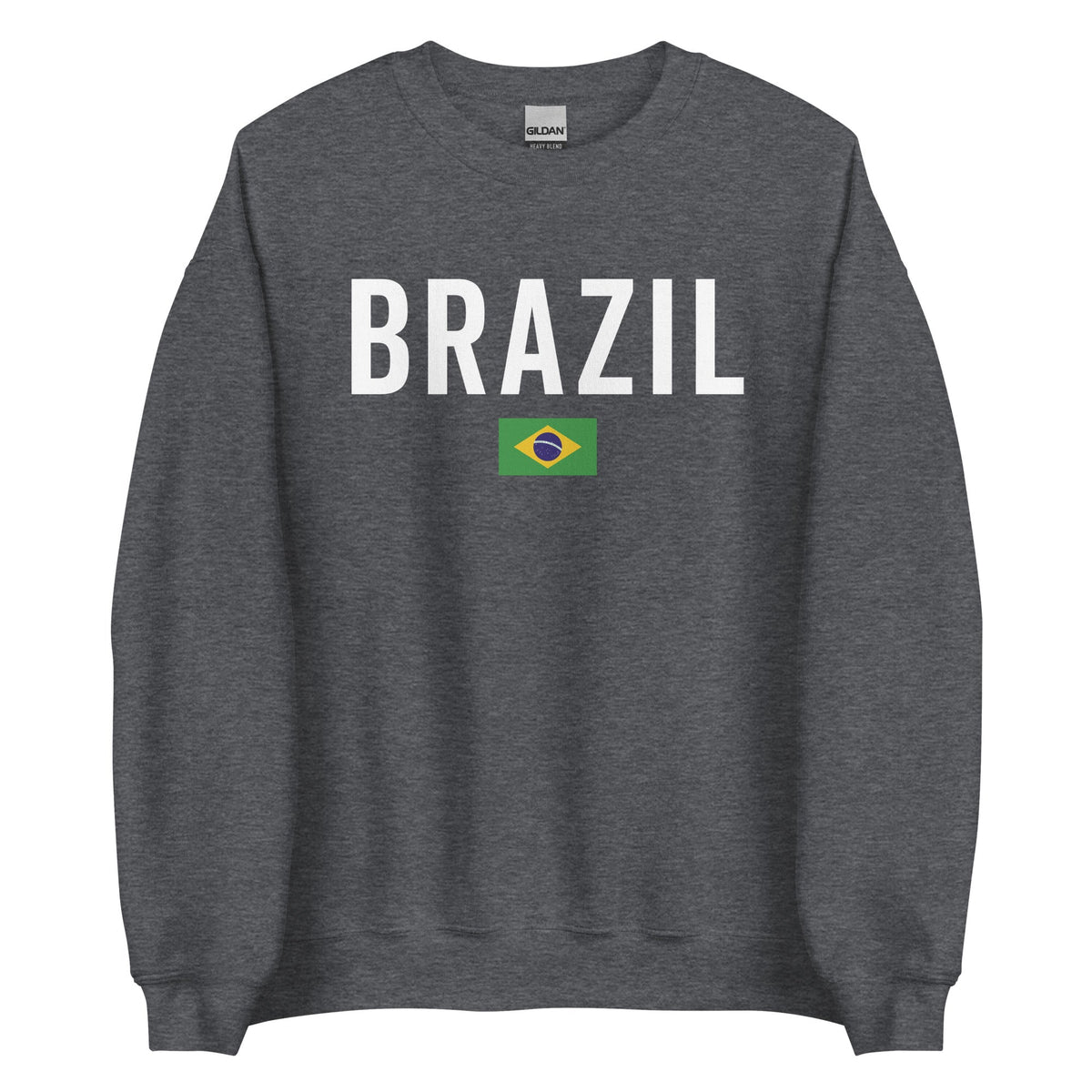 Brazil Flag - Patriotic Flag Sweatshirt - Flag Nation