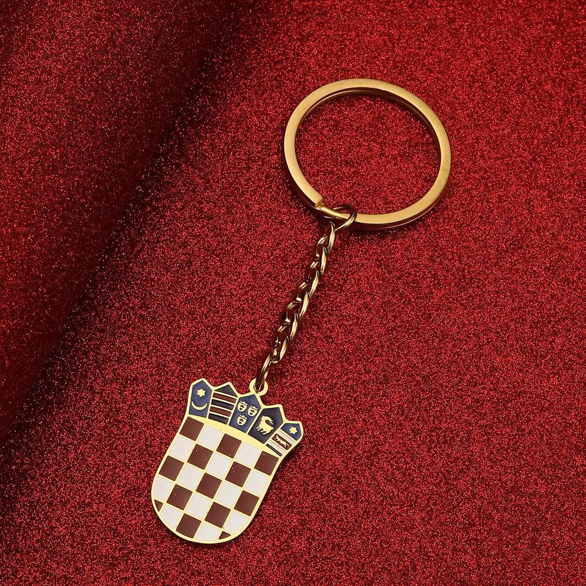 Croatia Flag Keychain - Flag Nation