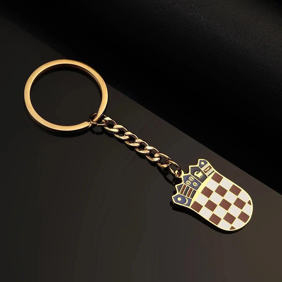 Croatia Flag Keychain - Flag Nation