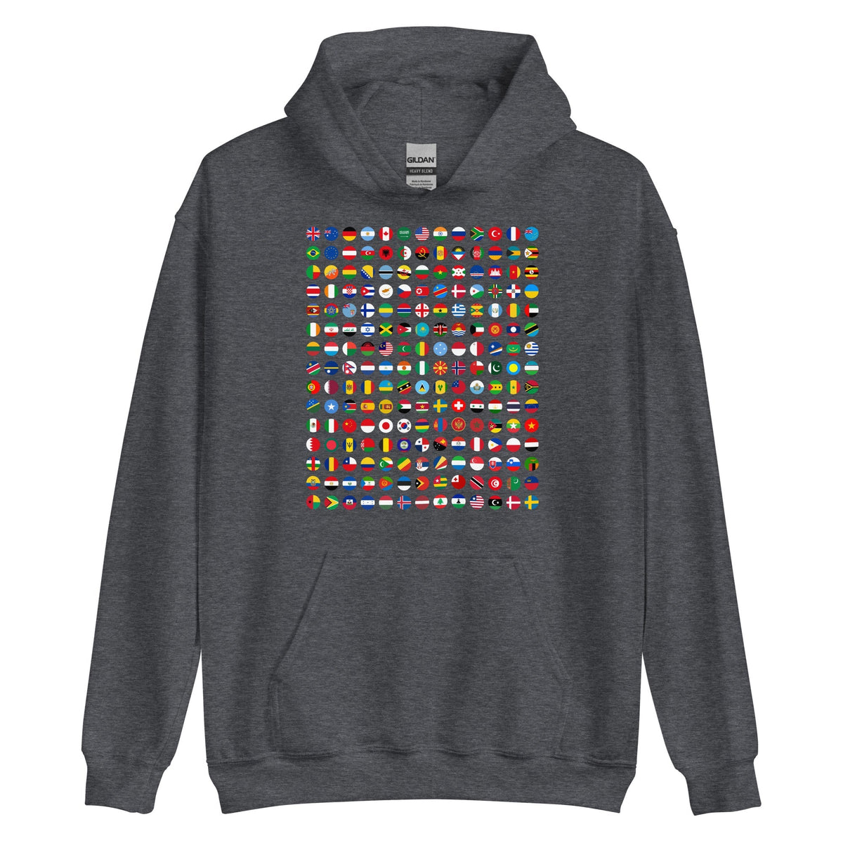 Flags of the World Hoodie - Flag Nation