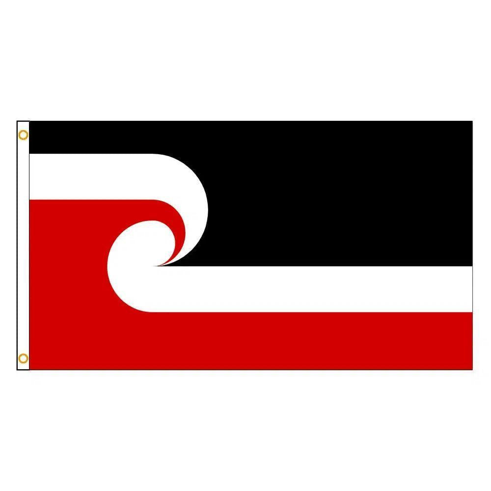 Maori Flag - 90x150cm(3x5ft) - 60x90cm(2x3ft) - Flag Nation