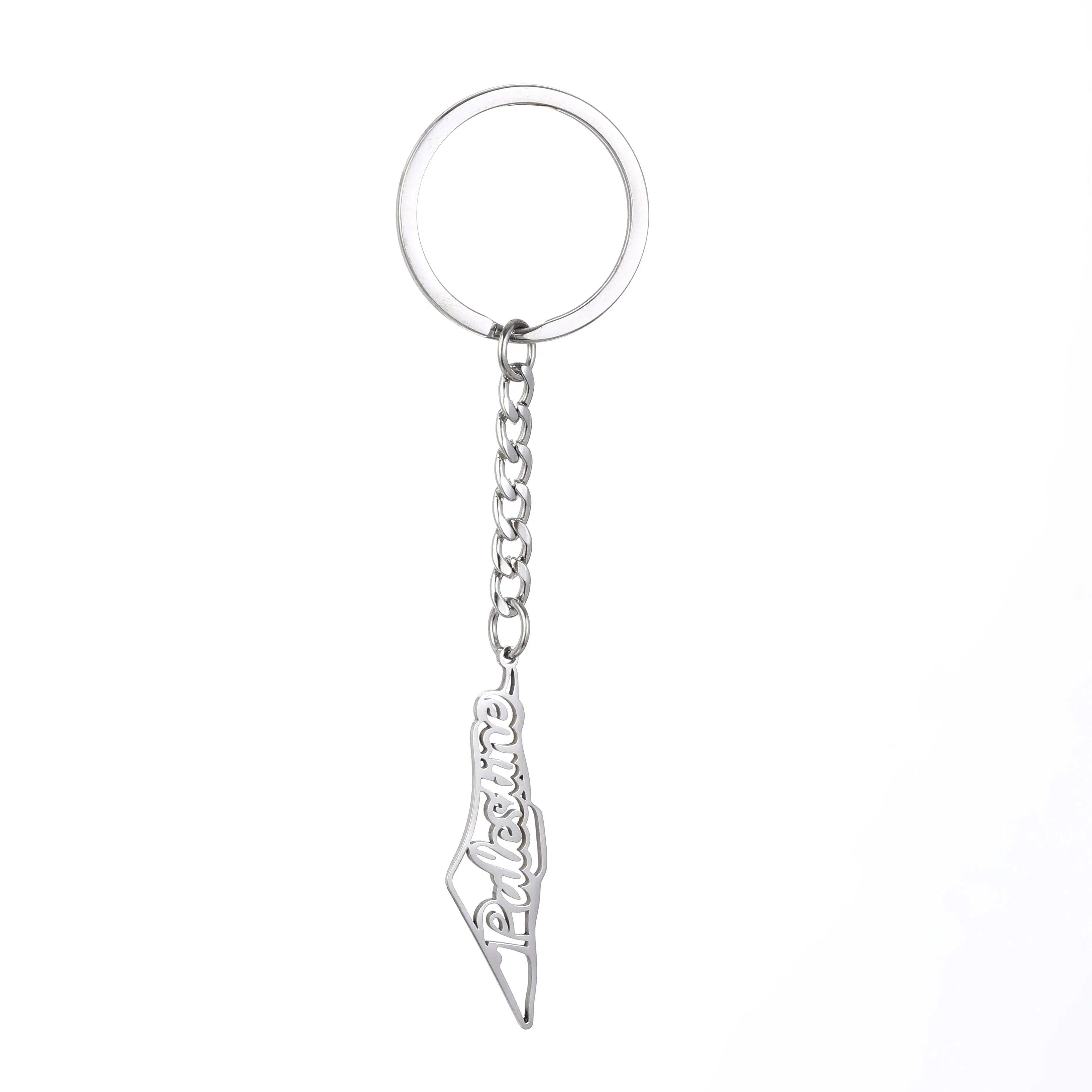 Palestine Flag Map Keychain Collection - Flag Nation