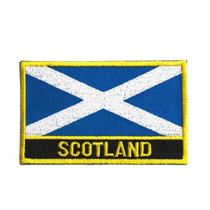 Scotland Flag Patch - Sew On/Iron On Patch - Flag Nation