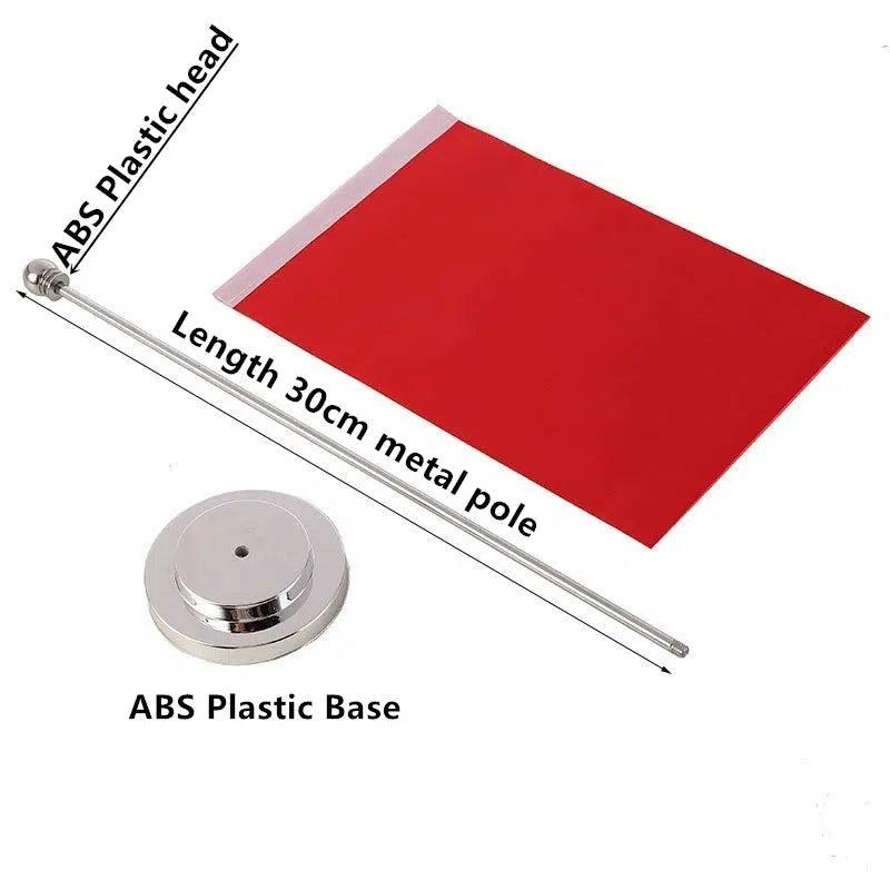 British Red Ensign Desk Flag - Small Office Table Flag - Flag Nation