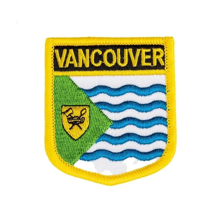 Vancouver Flag Patch - Sew On/Iron On Patch - Flag Nation